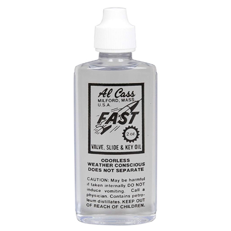 PM Music Center - 2740 Al Cass “FAST” Valve, Slide & Key Oil (2 oz.)
