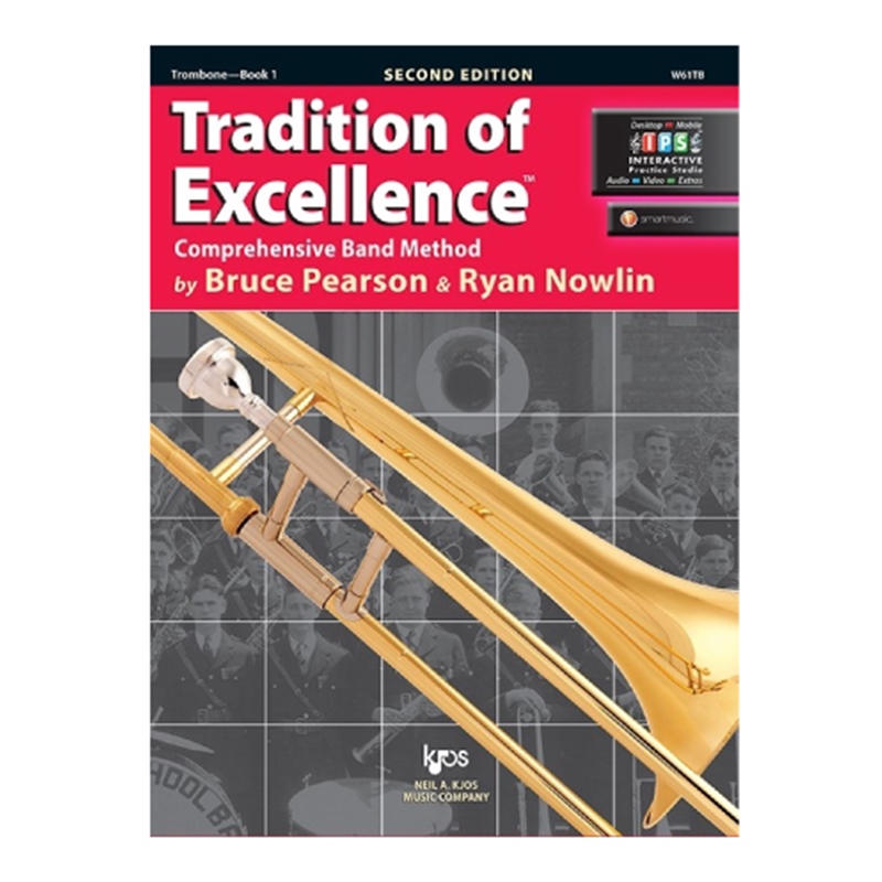 PM Music Center - Tradition of Excellence, Book 1 - Trombone